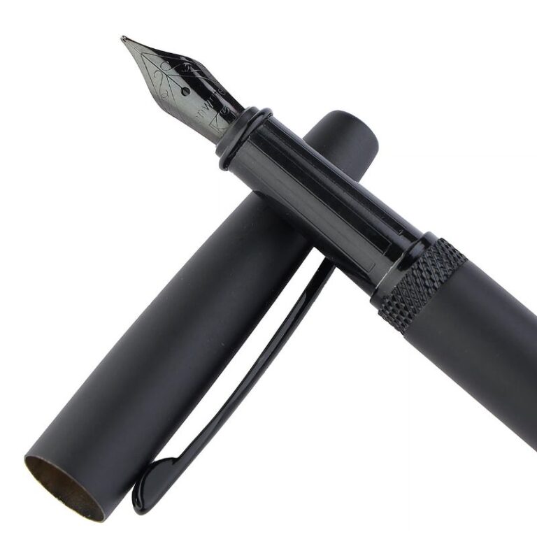 Spectra Matte Black Fountain Pen - KANWRITE